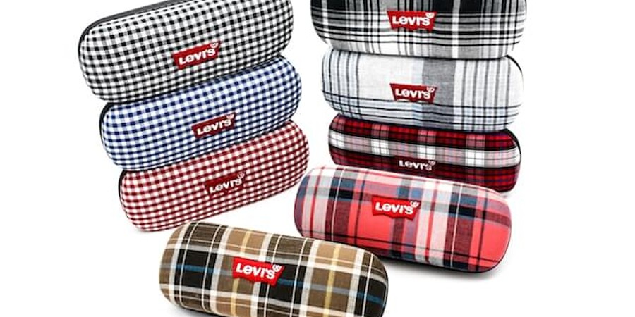 Levi's LV 1062 807 Geometric Black Eyeglasses | SmartBuyGlasses US