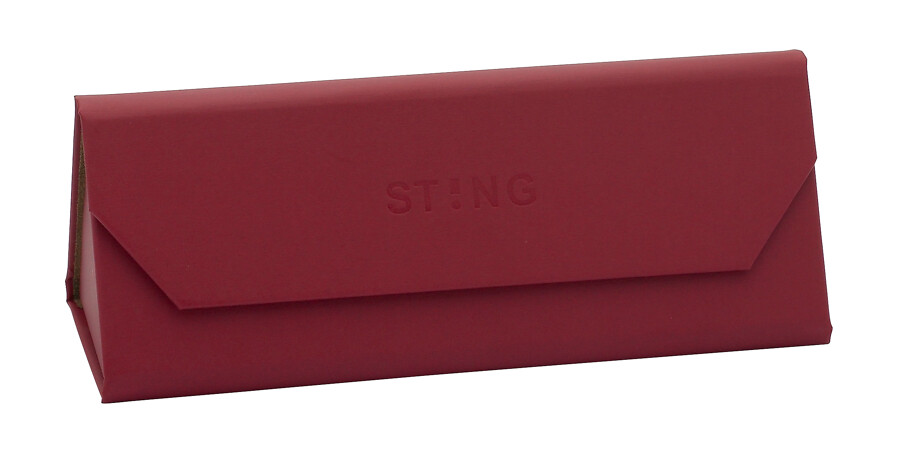 Sting SST580 K07X Rectangle Shiny Palladium Silver Sunglasses ...