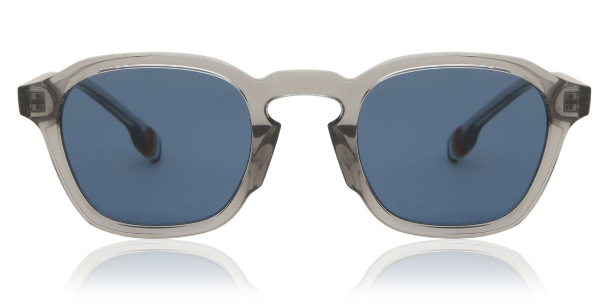 Burberry BE4378U PERCY 382580 Square Transparent Grey Sunglasses ...