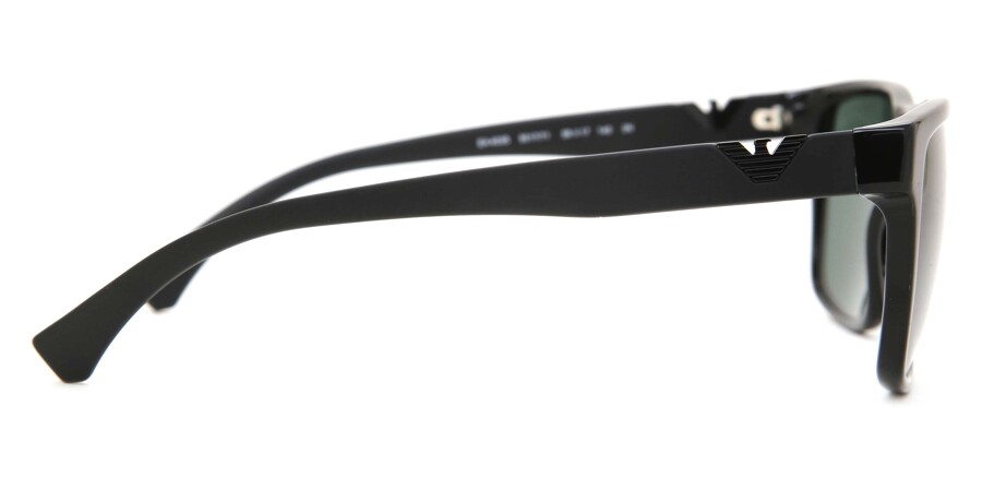 Emporio Armani EA4035 501771 Rectangle Black Sunglasses ...