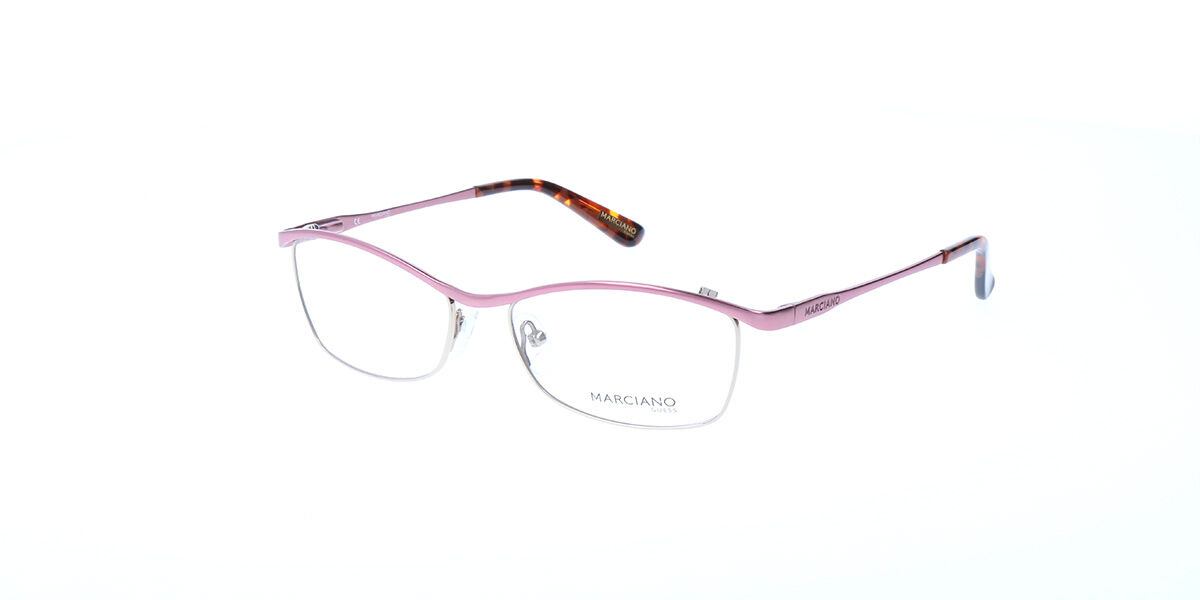 Guess GM0242 N48 Cat Eye Purple Eyeglasses | SmartBuyGlasses US