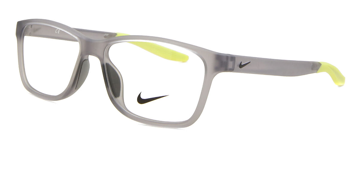 Nike 5048 N 030 Square Transparent Matte Grey Eyeglasses ...