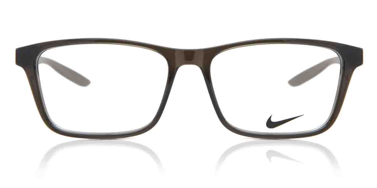 Nike 7304 316 Square Transparent Green Eyeglasses | SmartBuyGlasses US