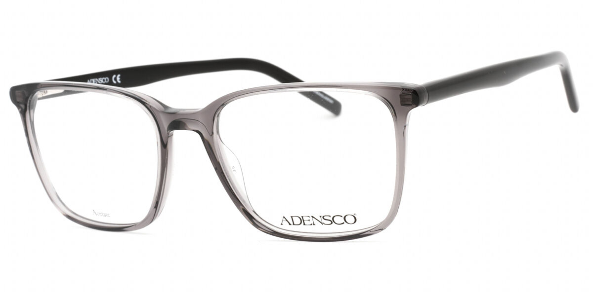 Adensco AD 137 0KB7 Square Transparent Grey Eyeglasses | SmartBuyGlasses US