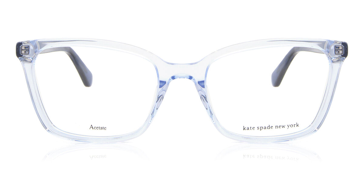 Kate Spade Wanda PJP Square Transparent Blue Eyeglasses ...