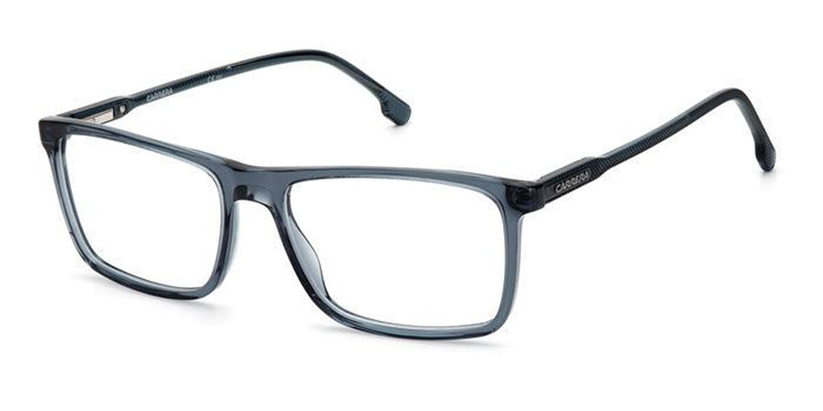 Carrera 225 PJP Rectangle Transparent Blue Eyeglasses | SmartBuyGlasses US